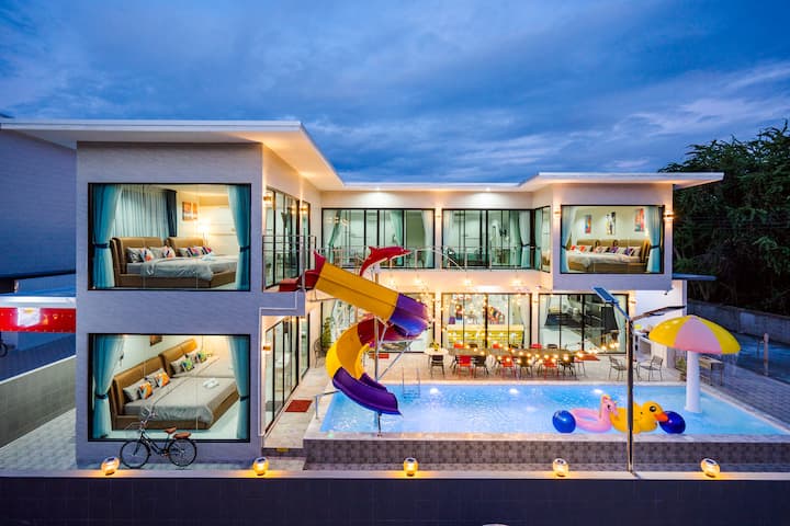 Love U Pool Villa_ใกล้เมืองใกล้ทะเล 5 กิโลเมตร - Hua Hin