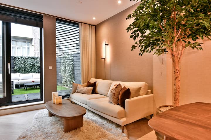 Luxe En Modern Appartement (80m2) Met Tuin - 암스테르담