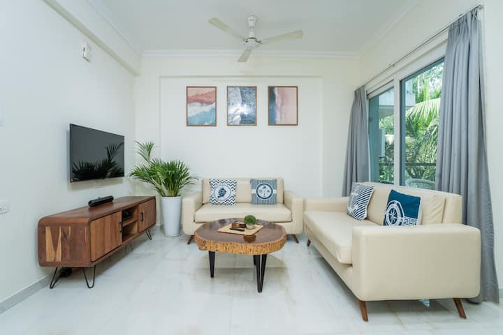 Las Terrazos:2bhk Flat By Artios With Pool Siolim - India