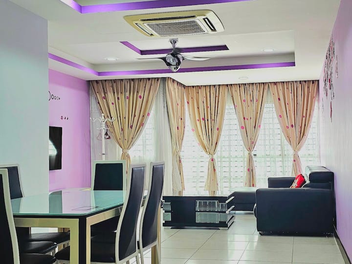 《9f · 阳光温馨民宿》Comfy Modern Style Paddy View - Sekinchan