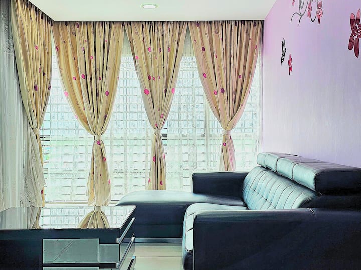 《9f · 阳光温馨民宿》Comfy Modern Style Paddy View - Sekinchan