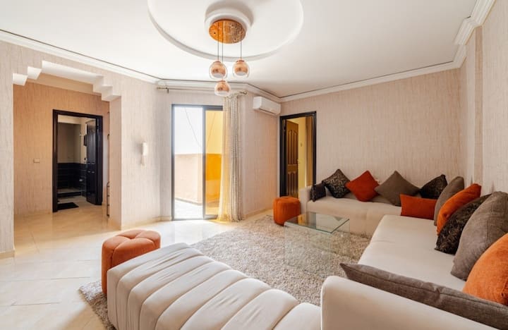 Cosy Appart 1r Proche Du Centre-ville, Climatisé - Marrakech