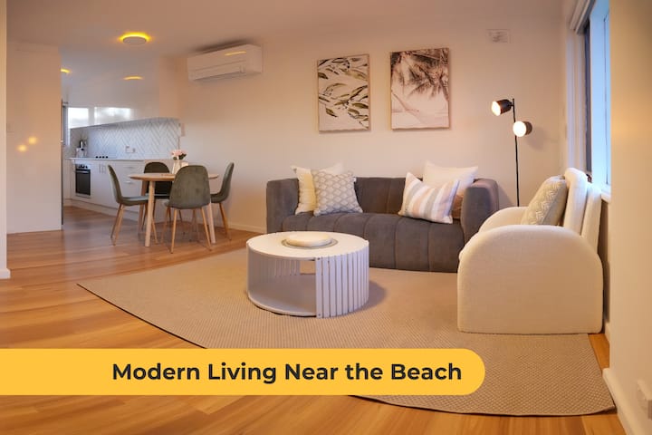 Tranquil Parkside Apartment In Glenelg North - 글레넬그