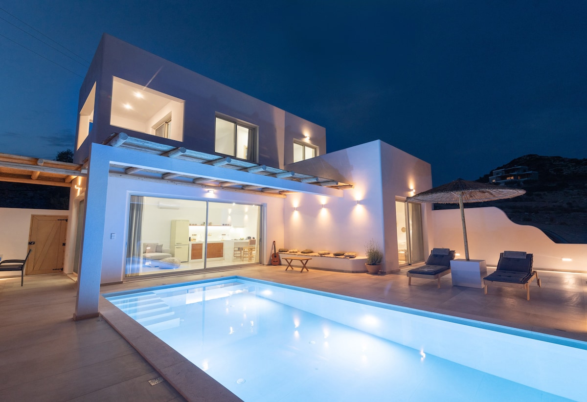 Villa privée neuve Nostos 2 - Villas à louer à Matala, Grèce - Airbnb