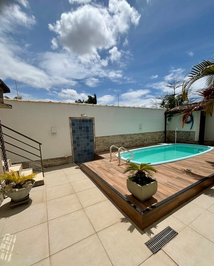 Casa C/ Piscina E Churrasqueira | 5 Min Da Praia - Rio das Ostras