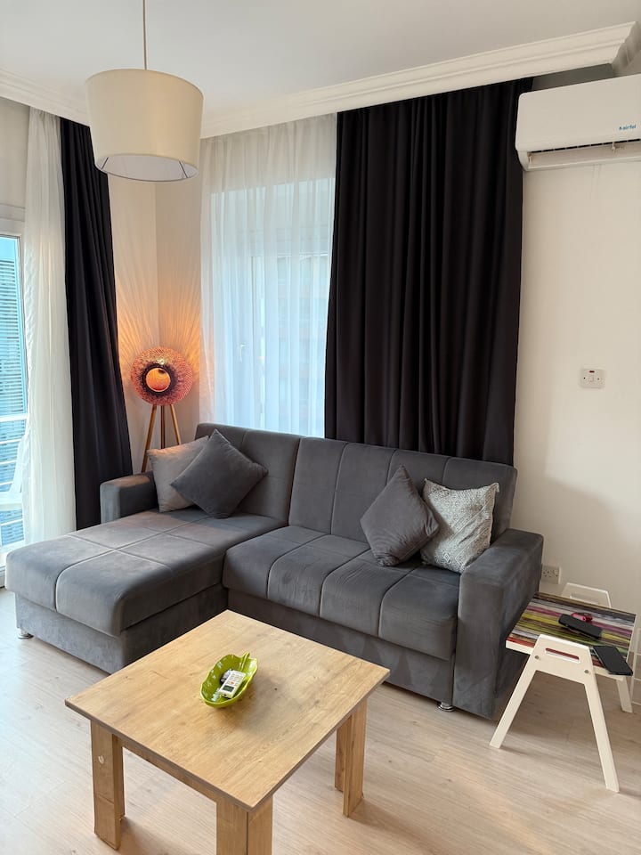 Girne Merkezde Ev Konforunda Tatil 1+1 Daire - Girne