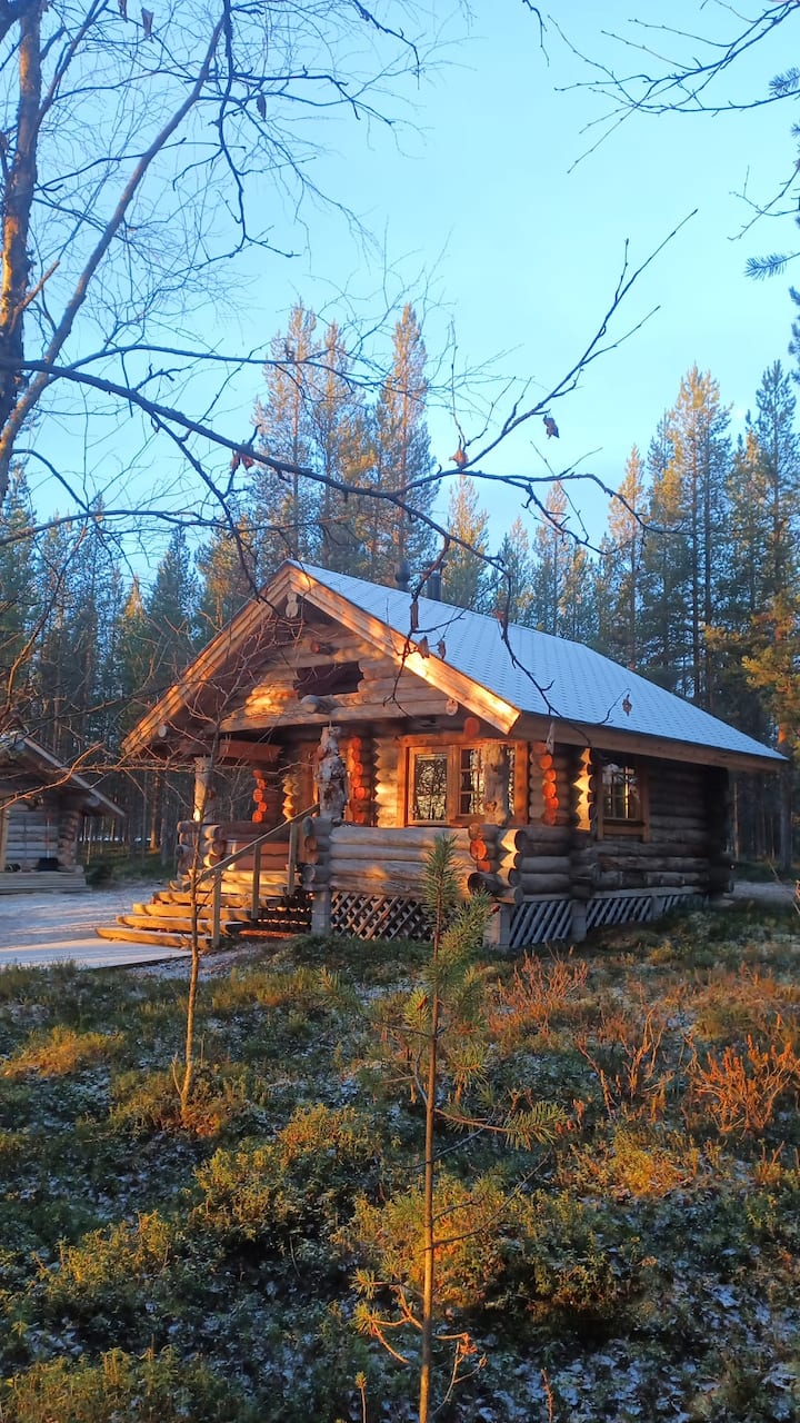 Norcota- Blockhaus Mit Auroraskylight - Ivalo