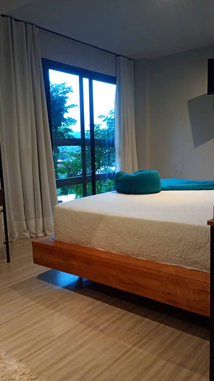 Suíte Esplendor-vista Mar/morro-150 Metros Praia. - Ilhabela