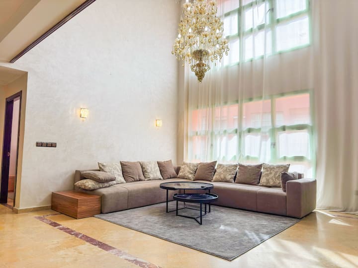 Gueliz • 3br/3ba Duplex |Pool & Balcony| Majorelle - Marrakesh