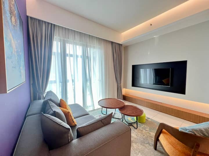 Ontb29: 5 Min To Pavilion Kl/2br2ba/ Trx Towerview - Kuala Lumpur