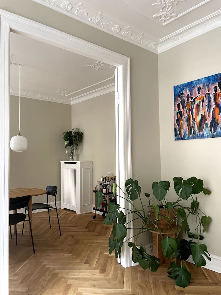 Elegant Apartment In Nørrebro With Large Balcony - Copenhaguen