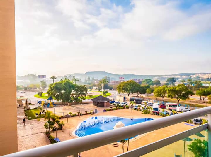Modern Apartment, Fountain & Hills View | Parking - Guardamar del Segura