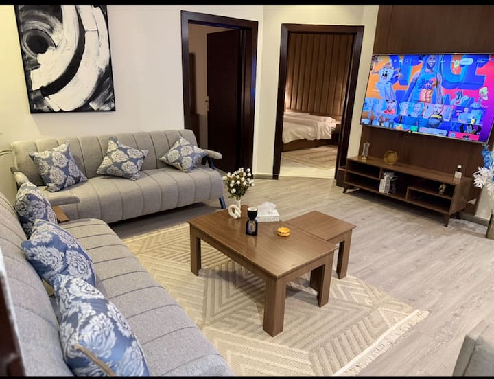 غرفتين وصاله بتصميم جميل ومدخل سياره - Arabie saoudite