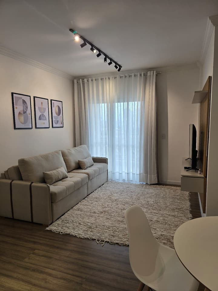 Apto 2dorm 10minutos Alphaville C/2vag.veicular. - Barueri