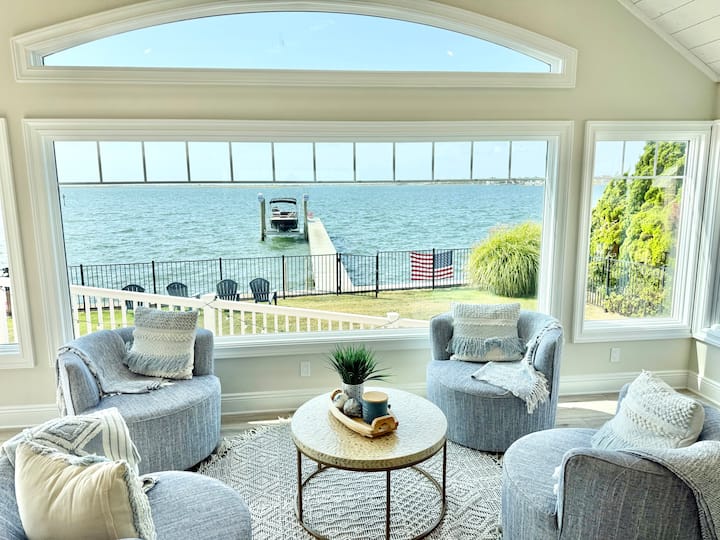 Best Of Both! Great South Bay Views & Ryder Cup - Point Lookout, NY