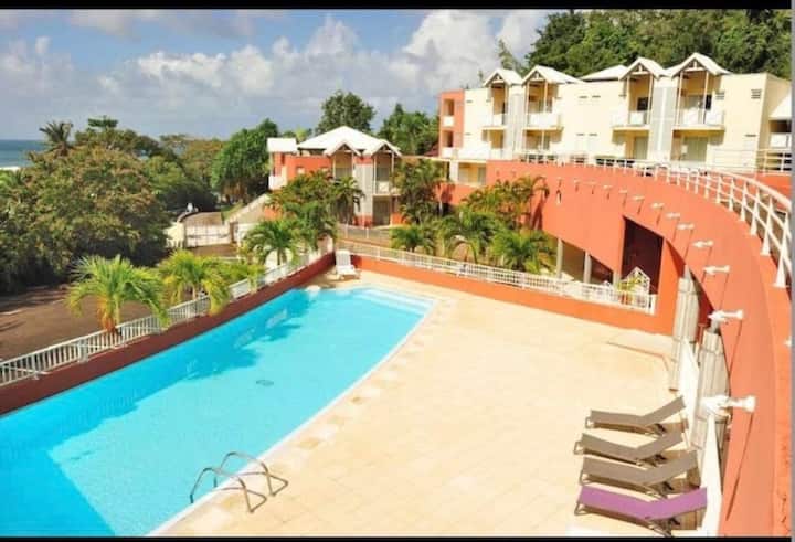Joli T2 Vue Mer à Tartane - Martinique