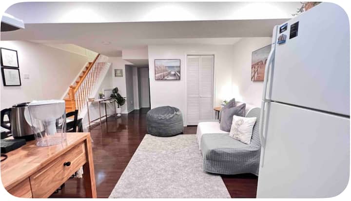 2 Br (4 Beds)basement Suite Apartment - Milton