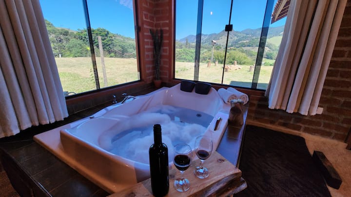 Chalé Rustirefúgio (Com Hidro E Lareira) - Brazil