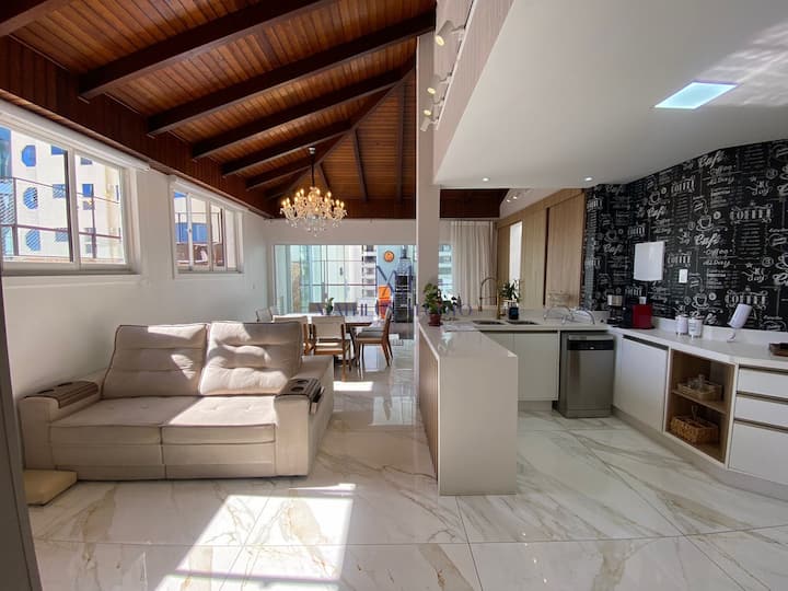 Cobertura Duplex Com Piscina Em Itapema! - Itapema