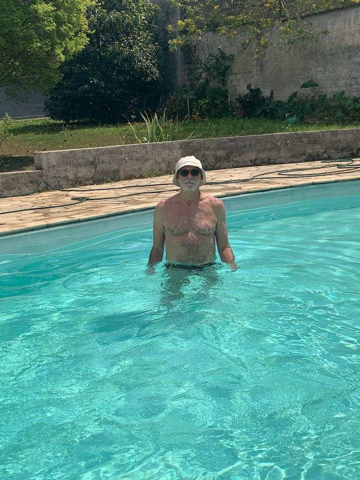 Casa Com Piscina, Churrasqueira E Jardim. - Poá