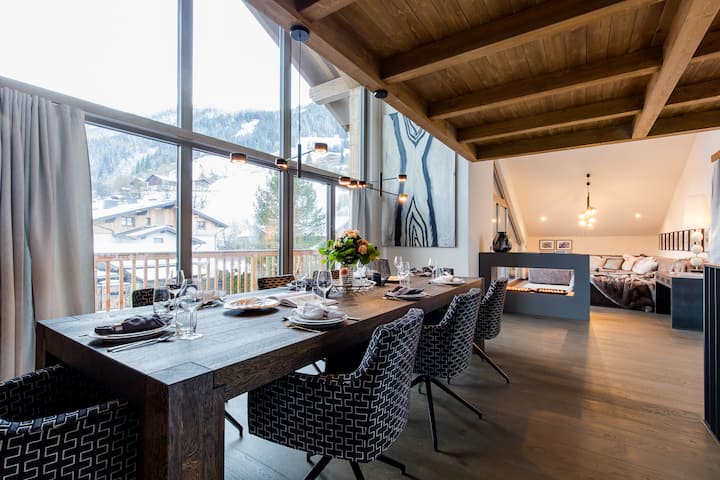 5 Sterne Chalet Mit Pool An Der Skipiste - Grossarl