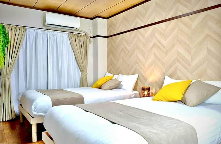 [New]大正駅徒歩12分/京セラドームやusj,大阪観光に最高/kix直通/2dk,45m2 - Japan