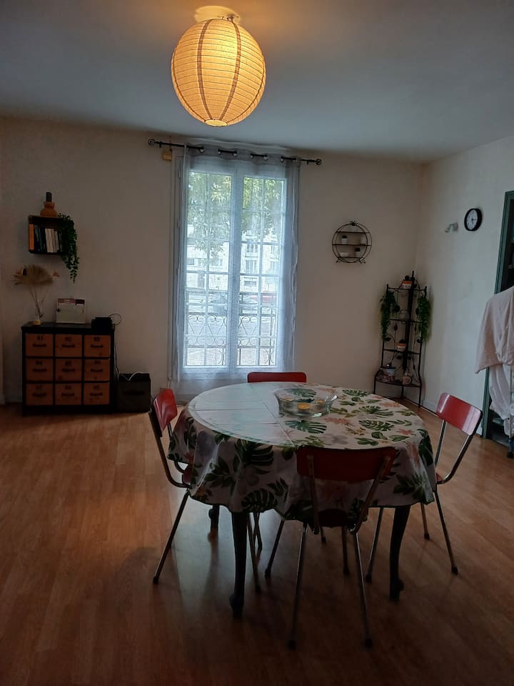 Logement Individuel Centre Ville 
Tout éQuipé - Zoo de La Flèche