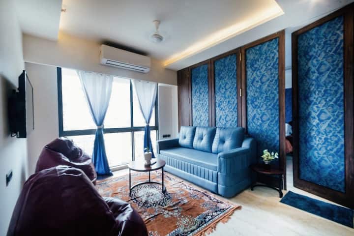 Elegant 1 Bhk Near Bkc, Customized For Comfort. - Mumbai