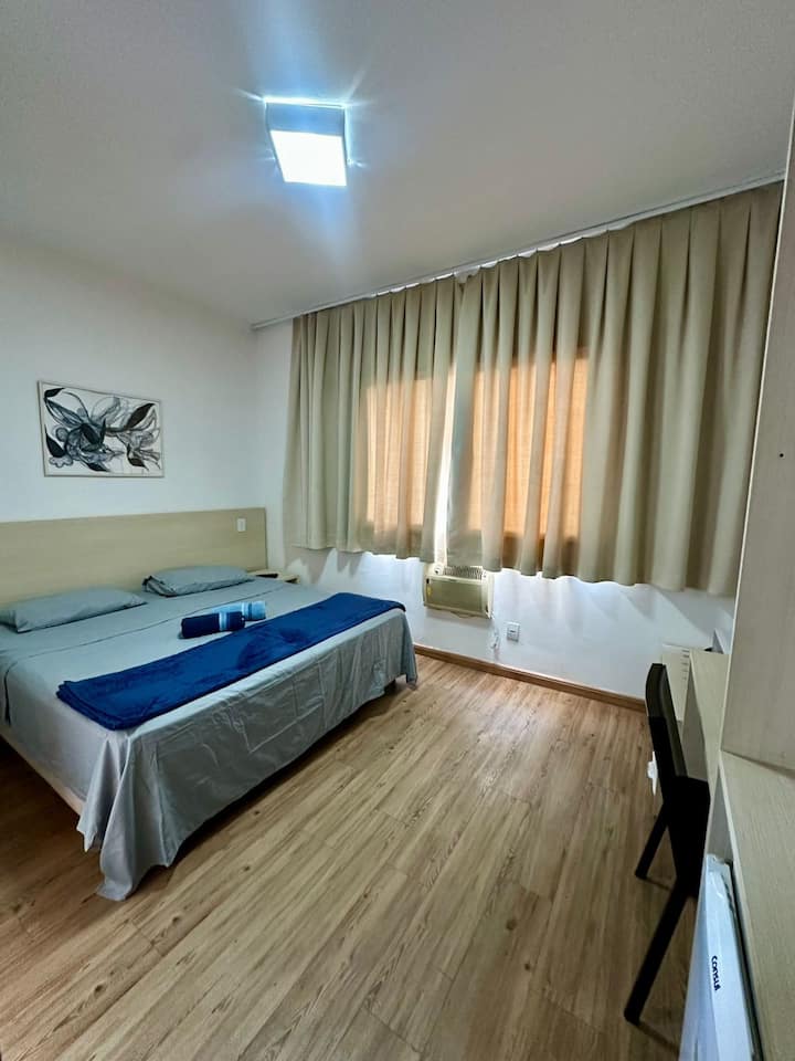 Flat No Centro De Lagoa Santa/ 20 Min Aeroporto - Aéroport de Belo Horizonte Tancredo Neves (CNF)