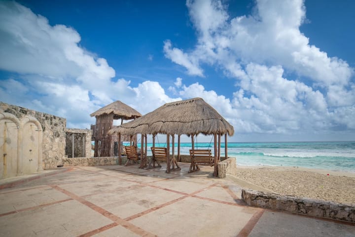 Amplio Pent-house Con Playa Piscina Y Vista Al Mar - Cancún