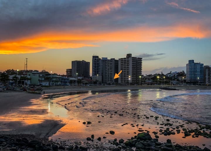 Apto Pé Na Areia Na Praia Central De Barra Velha - Barra Velha
