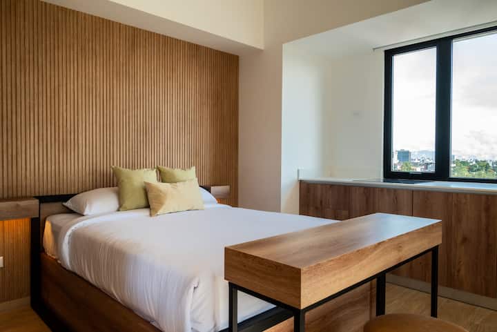 Habitación Privada Y Moderna/ 2 Personas/ Zona 10 - Guatemala City