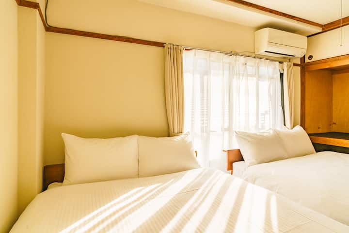 別府駅徒歩10分、繁華街まで徒歩5分、近くに温泉多数、無料駐車場あり(302) - 大分縣