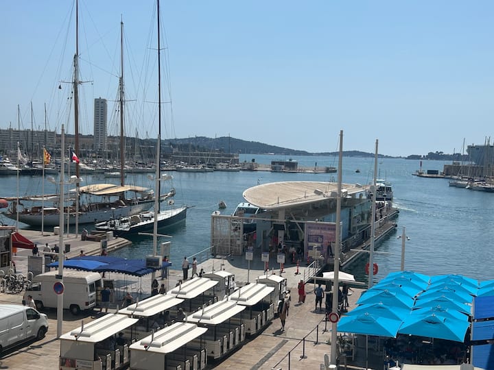 Duplex T3/4 - Vue Mer - Toulon