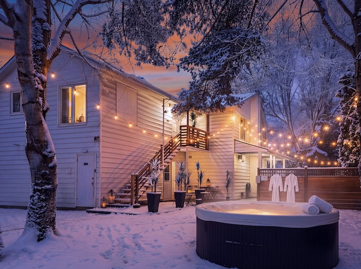 Le Luna - Mont-tremblant/private Spa/firepit/bbq - Mont-Tremblant