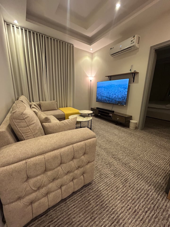 شقة فندقية جديدة دخول ذكي بالقرب من الكورنيشH2 - ジェッダ