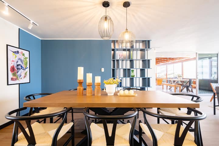 5 Bdr | 13 Pax | 260 M2 | Terraza & Bbq | Miraflrs - Lima