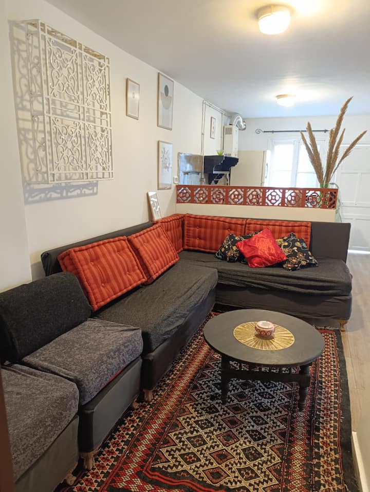 2br Vintage Casamira |20mn-airport |King Size Bed - Tunis