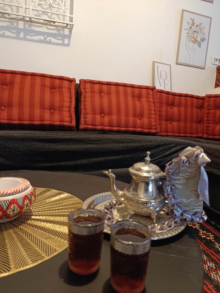 Casamira 7 Min Bardo Museum+king Size Bed+garden - Tunis