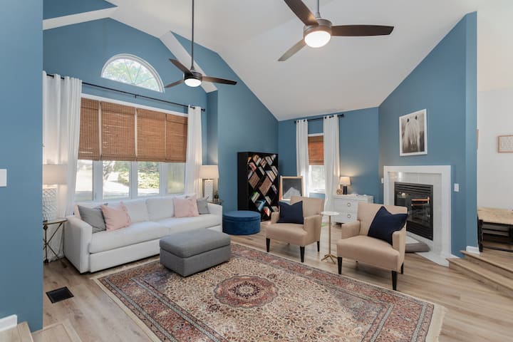 Cozy Home W/king Suite Near Ski Lodge + Water Park - McGaheysville, VA