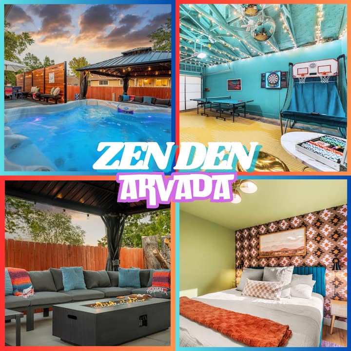 New! Zenden • 11 Mi To Den 420hottub•games•bonfire - Westminster, CO