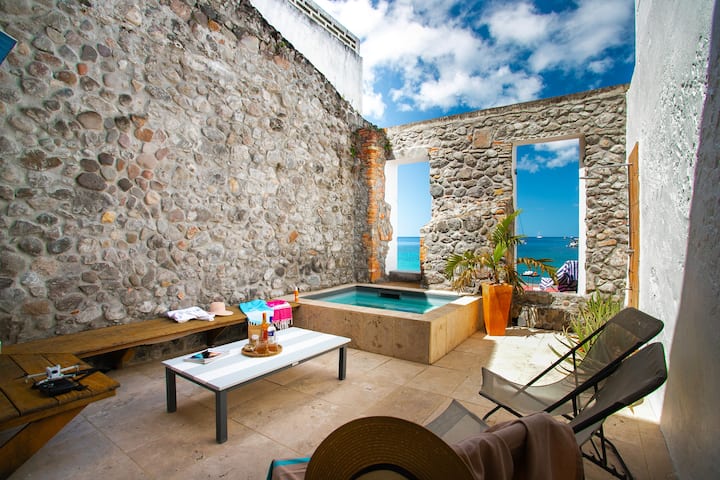 La Maison Sur La Baie - Piscine & Accès Plage - Le Morne Rouge