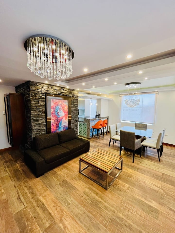 Moderno Penthouse C/ Terraza Y Bbq - Ica