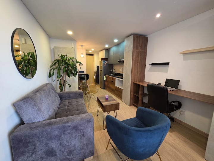 Ah/loft Work & Stay, Wifi, Gym, Terraza, Usaquén - Bogota