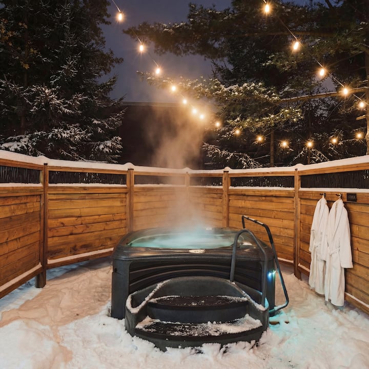 Le Suko - Mont-tremblant/private Spa/firepit/bbq - Mont-Tremblant