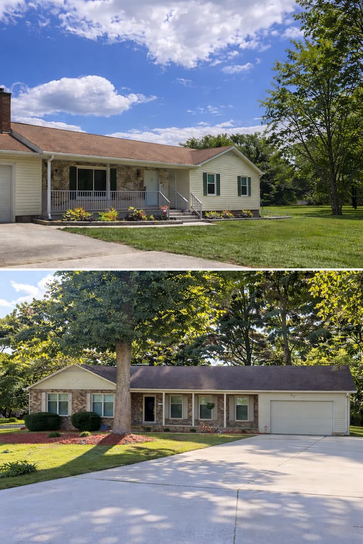 The Cozy Pair
Two Homes. One Calm, Easy Stay. - Greensboro, NC