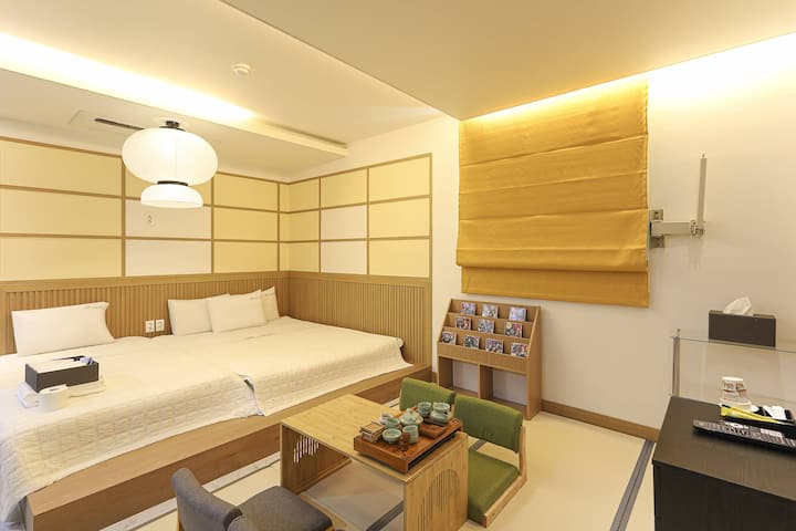 Grand Open[김해 료칸] 시아와세룸 #료칸 #호텔 #가족 - 주촌면