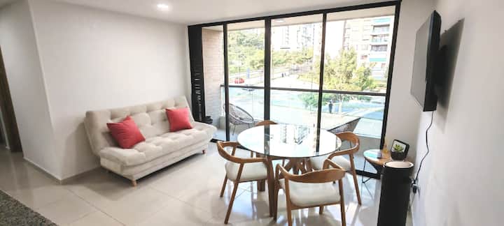 Cozy And Well-located Apartment In Floridablanca - Bucaramanga
