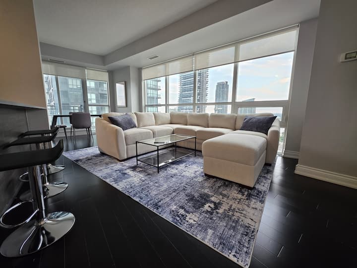 Amazing Views! 2+1 Bed Luxury Condo Steps 2 Sq1 - Mississauga