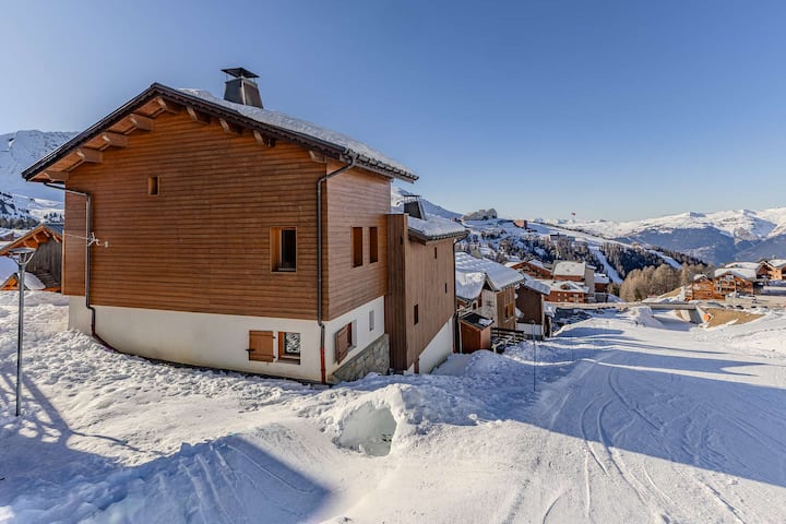 Chalets Les Alpages - Plagne Soleil - 8 Personnes - Rue du Télémétro